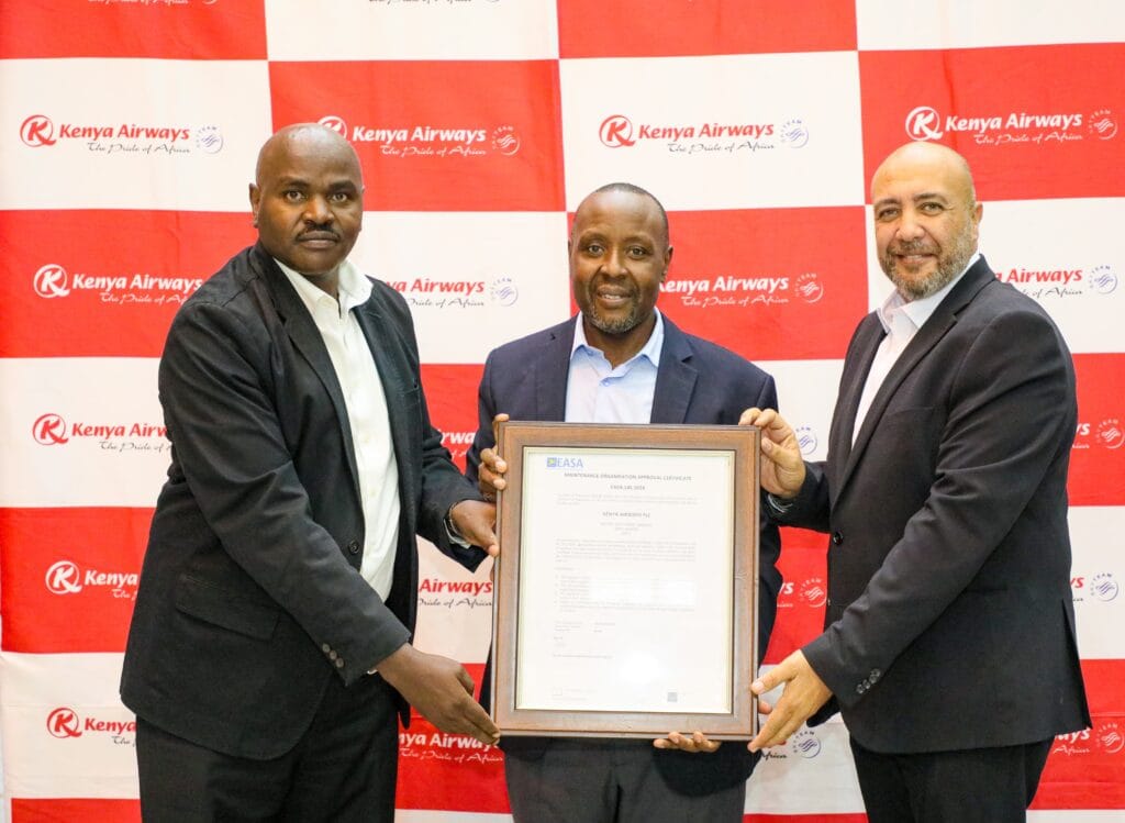 Kenya Airways Receives EASA Accreditation To Start Servicing European ...